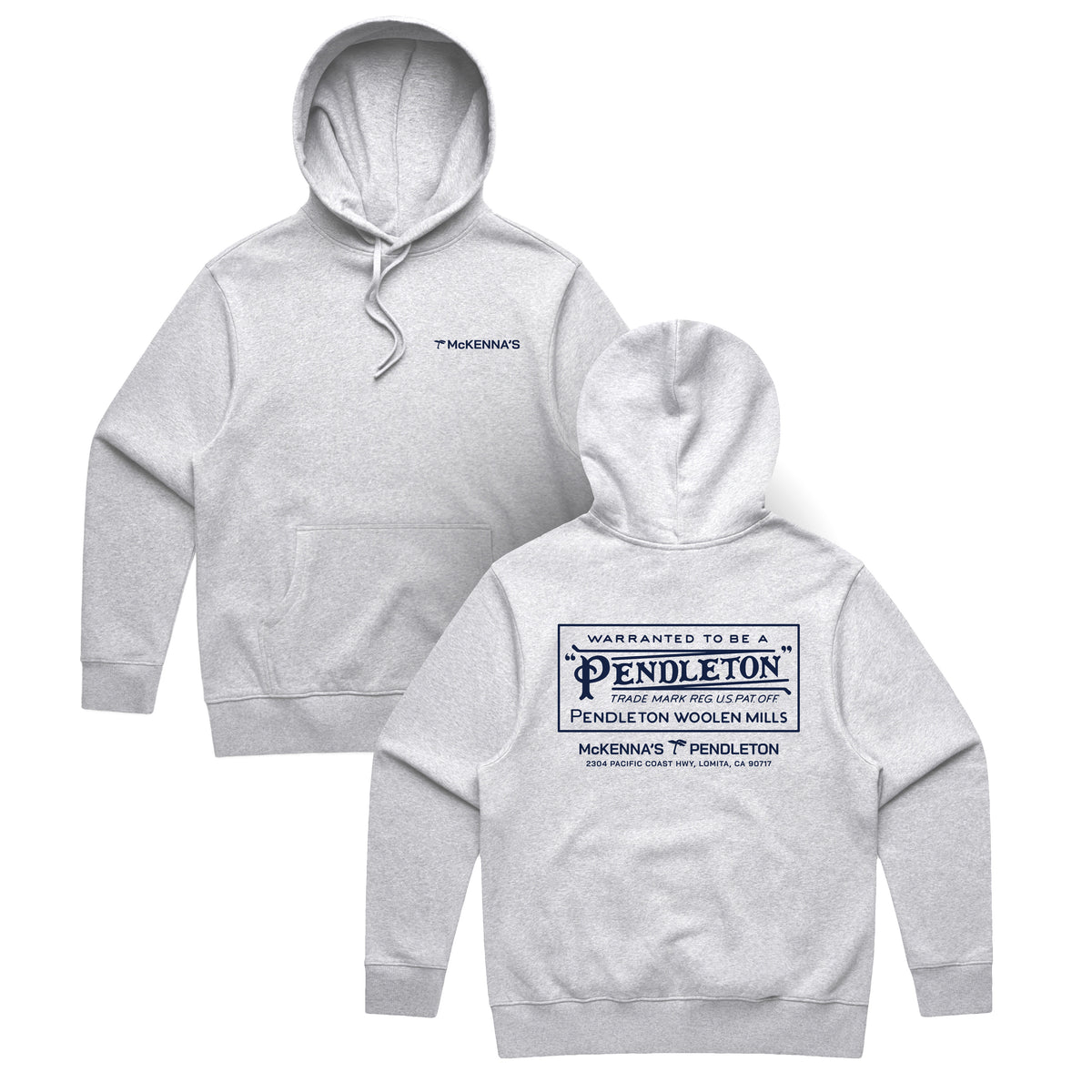 McKenna's Pendleton Hooded Sweatshirt - Grey
